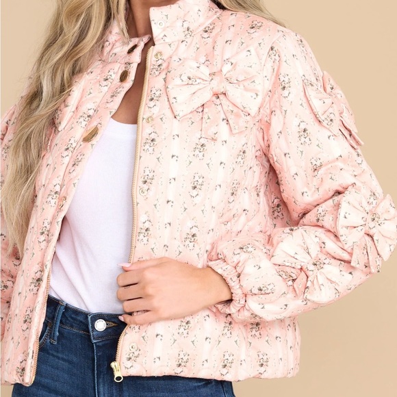 LoveShackFancy | Jackets & Coats | New Loveshackfancy Gianna Bow Jacket | Poshmark